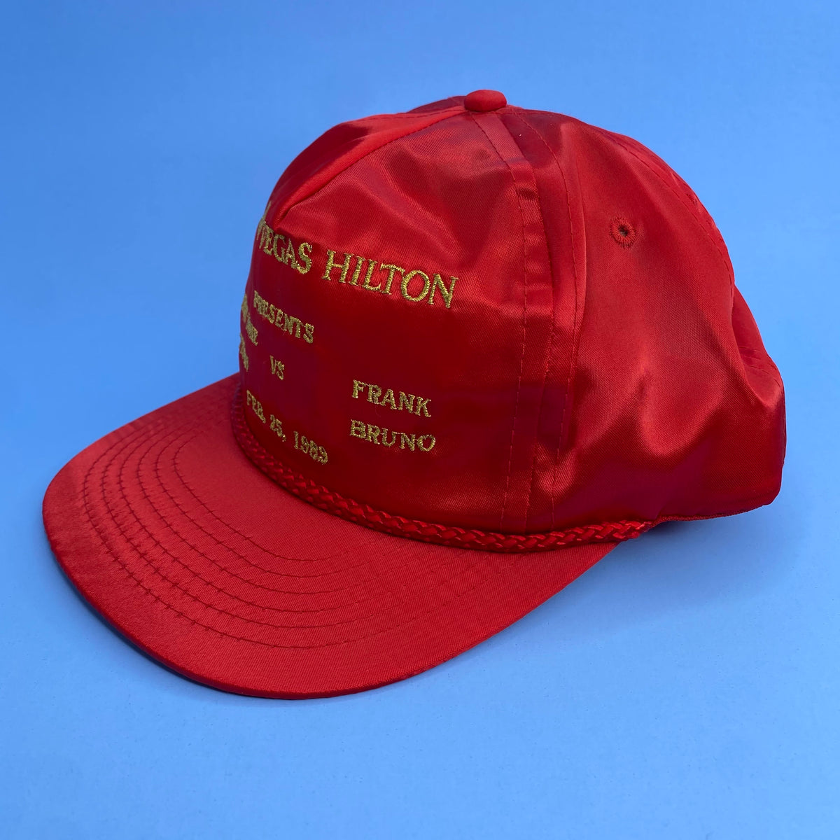 Vintage 90s Mike Tyson vs Frank Bruno Boxing Fight Hat – Zeus & Miles